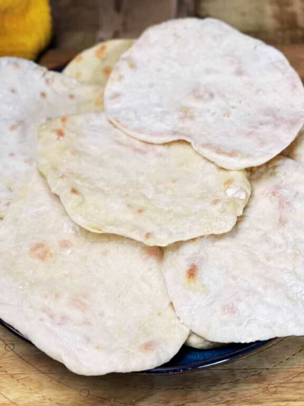 Vegan 3 Ingredient Flatbread - Traditional Plant-Based Cooking