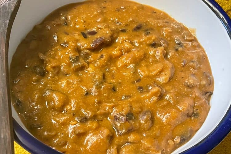 Plant-Based Vegan Refried Beans - TRADITIONAL PLANT-BASED COOKING