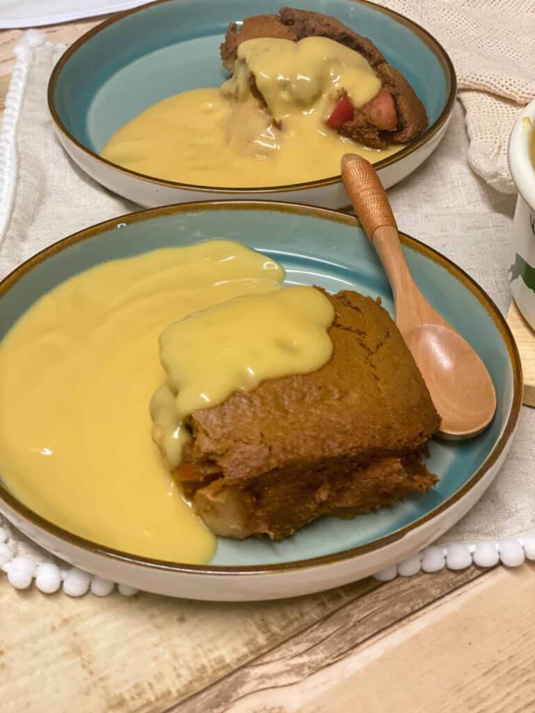 Vegan Eve's Pudding (Traditional British Recipe) - Traditional Plant ...