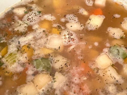 Medieval Potage Stew - Traditional Plant-Based Cooking