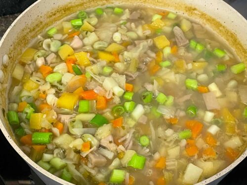Vegan Traditional Scottish Hotchpotch Soup (Hairst Bree) - Traditional ...