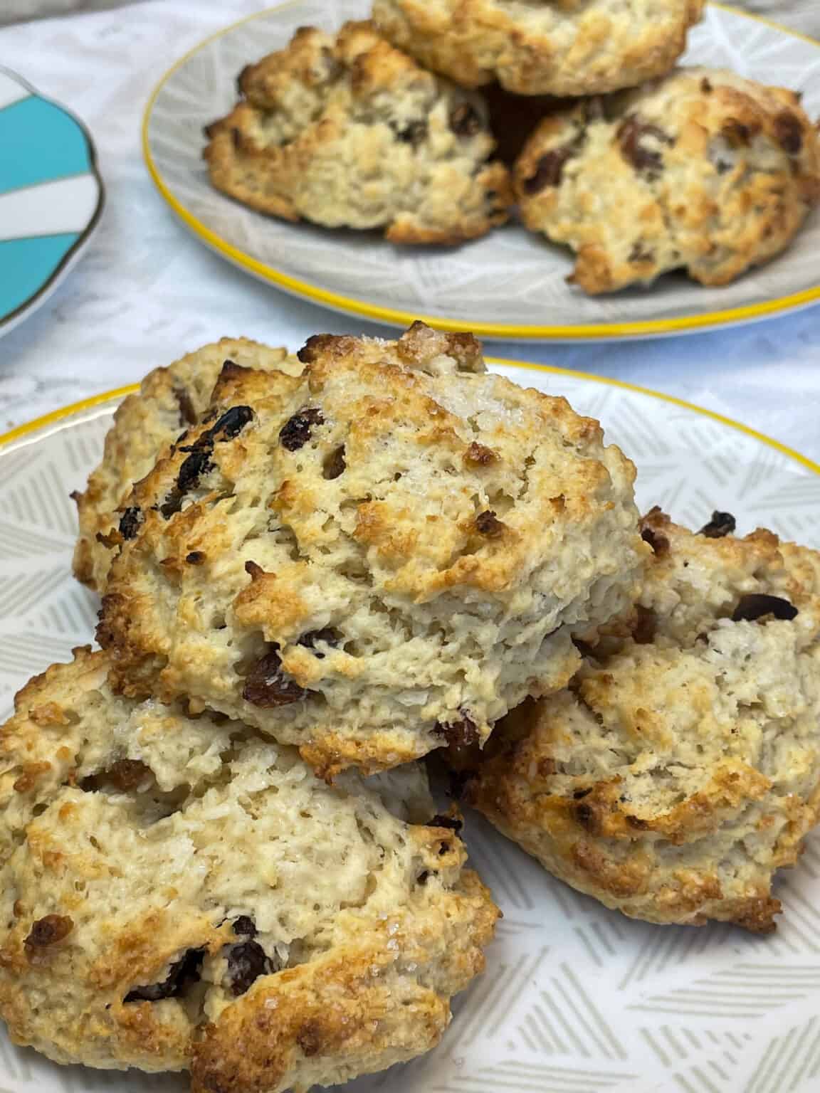 Jamaican Coconut Rock Cakes - Traditional Plant-Based Cooking