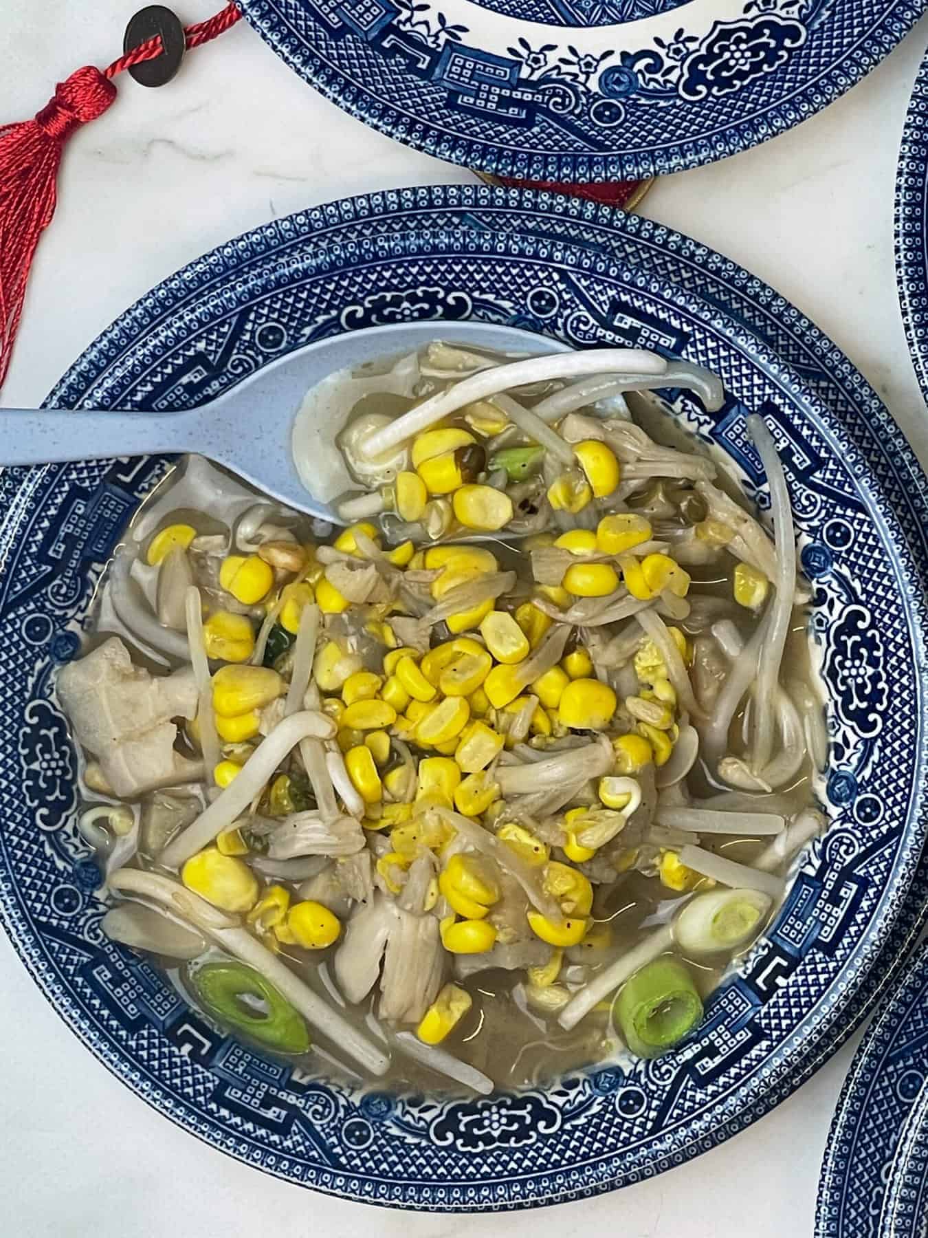 Stir-Fry Soup (Chinese Vegetable Soup) - Traditional Plant-Based Cooking
