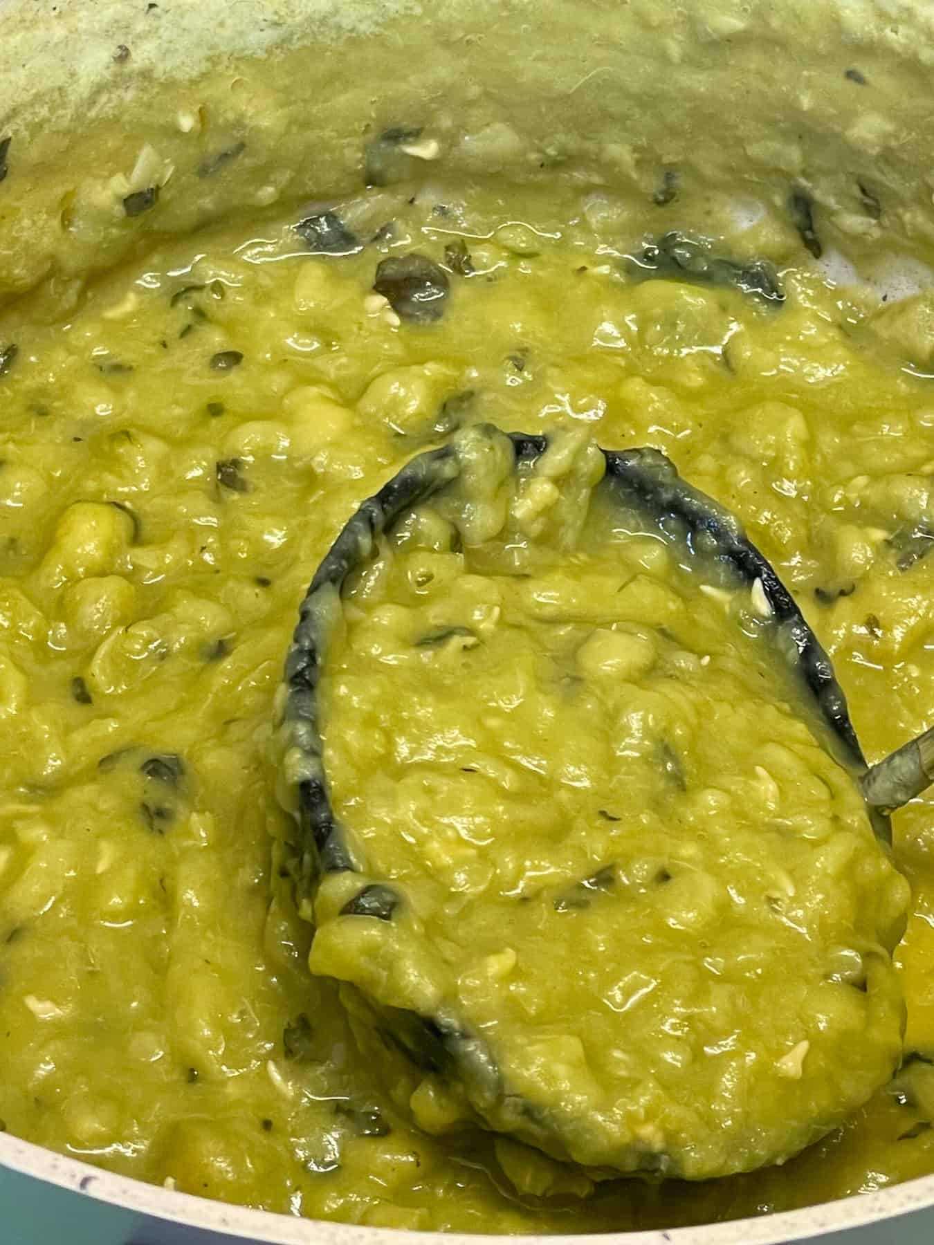Homemade British Mushy Peas - Traditional Plant-Based Cooking