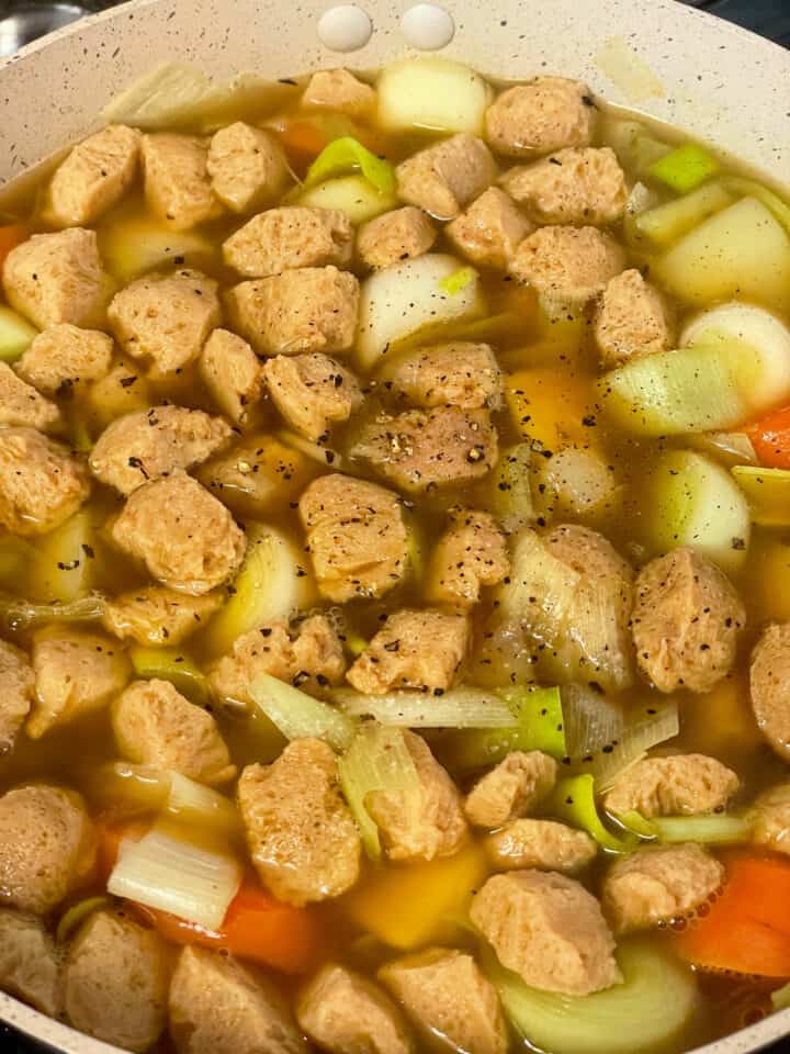 Vegan Welsh Cawl Soup - Traditional Plant-Based Cooking