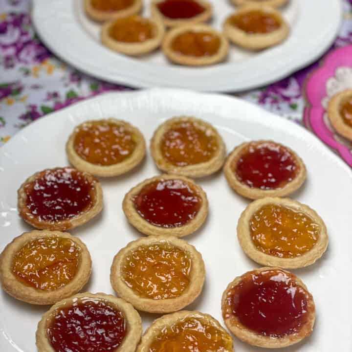 Traditional British Jam Tarts - Traditional Plant-Based Cooking