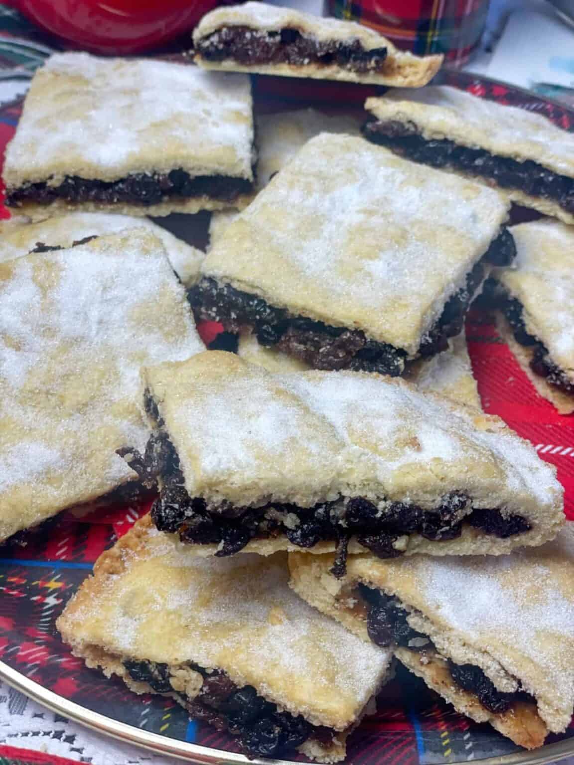 Scottish Fruit Slice - Traditional Plant-Based Cooking