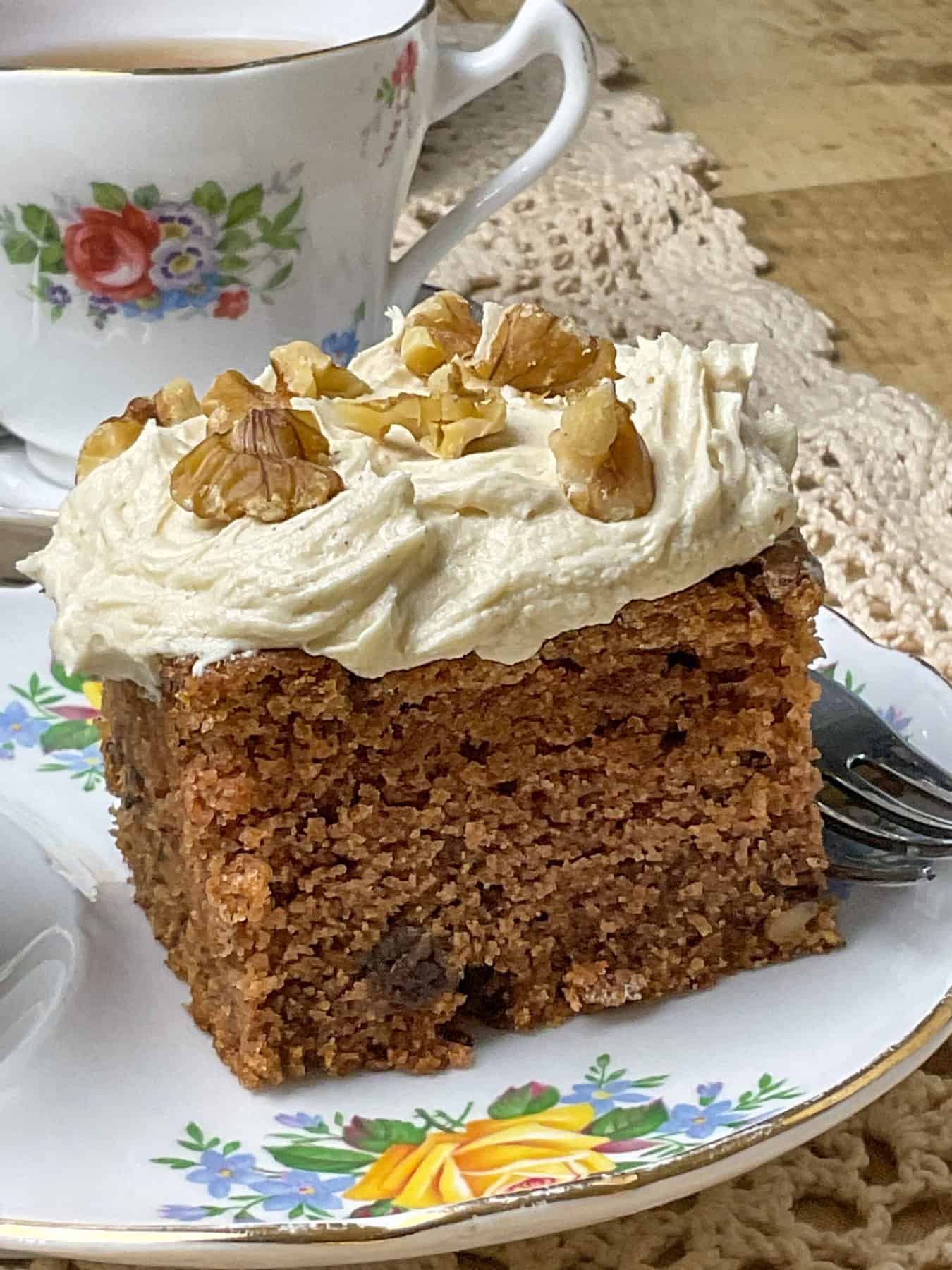 Old-Fashioned Applesauce Cake - Traditional Plant-Based Cooking