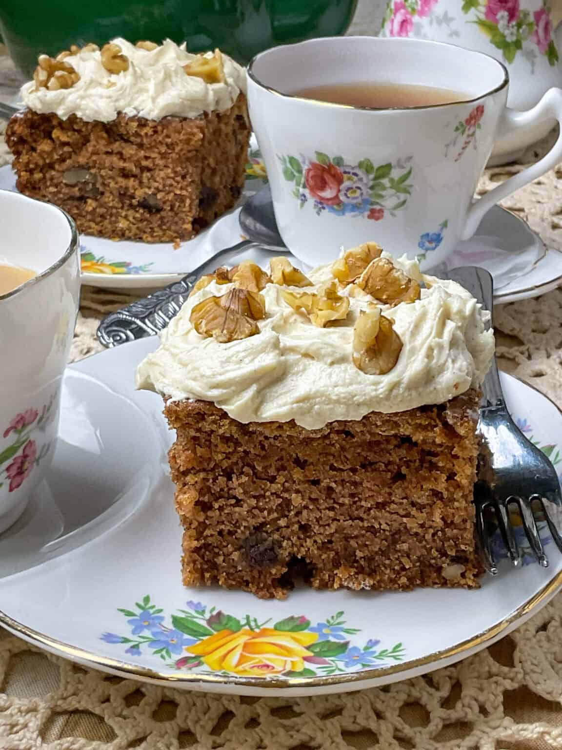 Old-Fashioned Applesauce Cake - Traditional Plant-Based Cooking