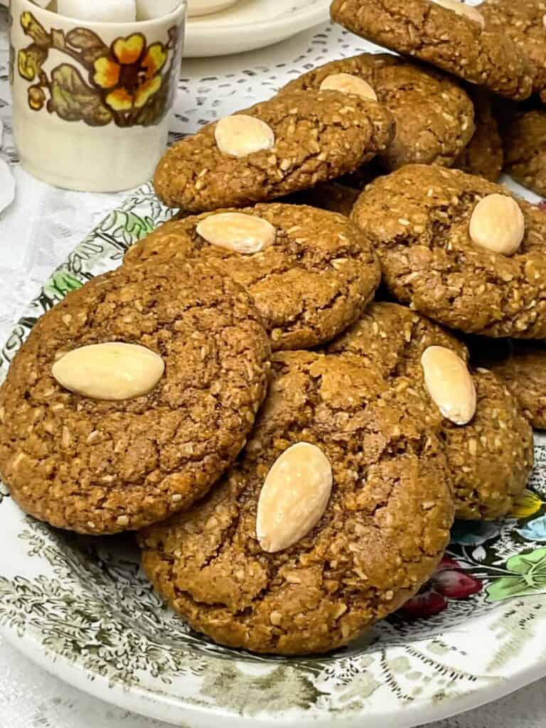 Traditional Parkin Biscuits - Traditional Plant-Based Cooking