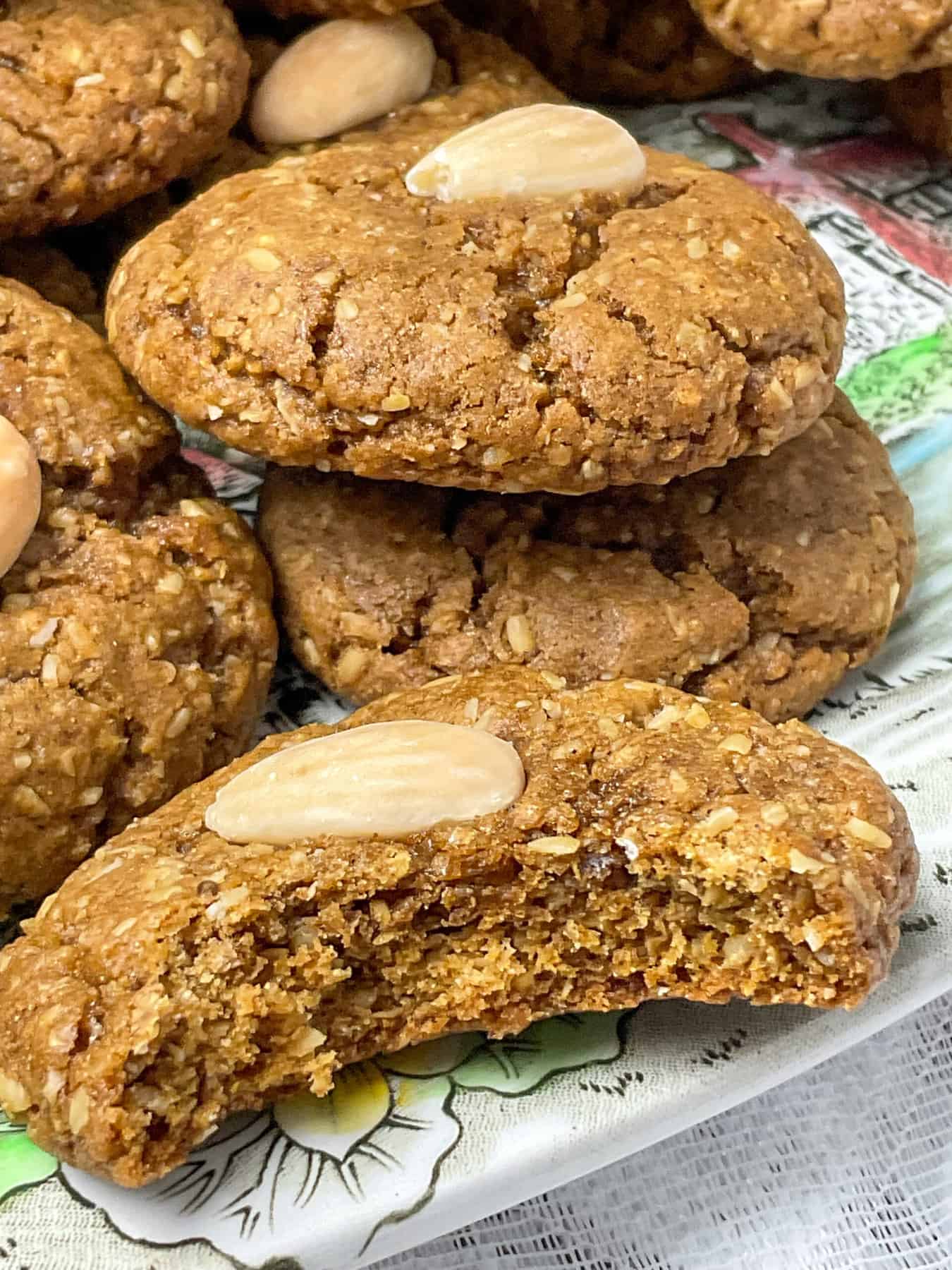 Traditional Parkin Biscuits - Traditional Plant-Based Cooking