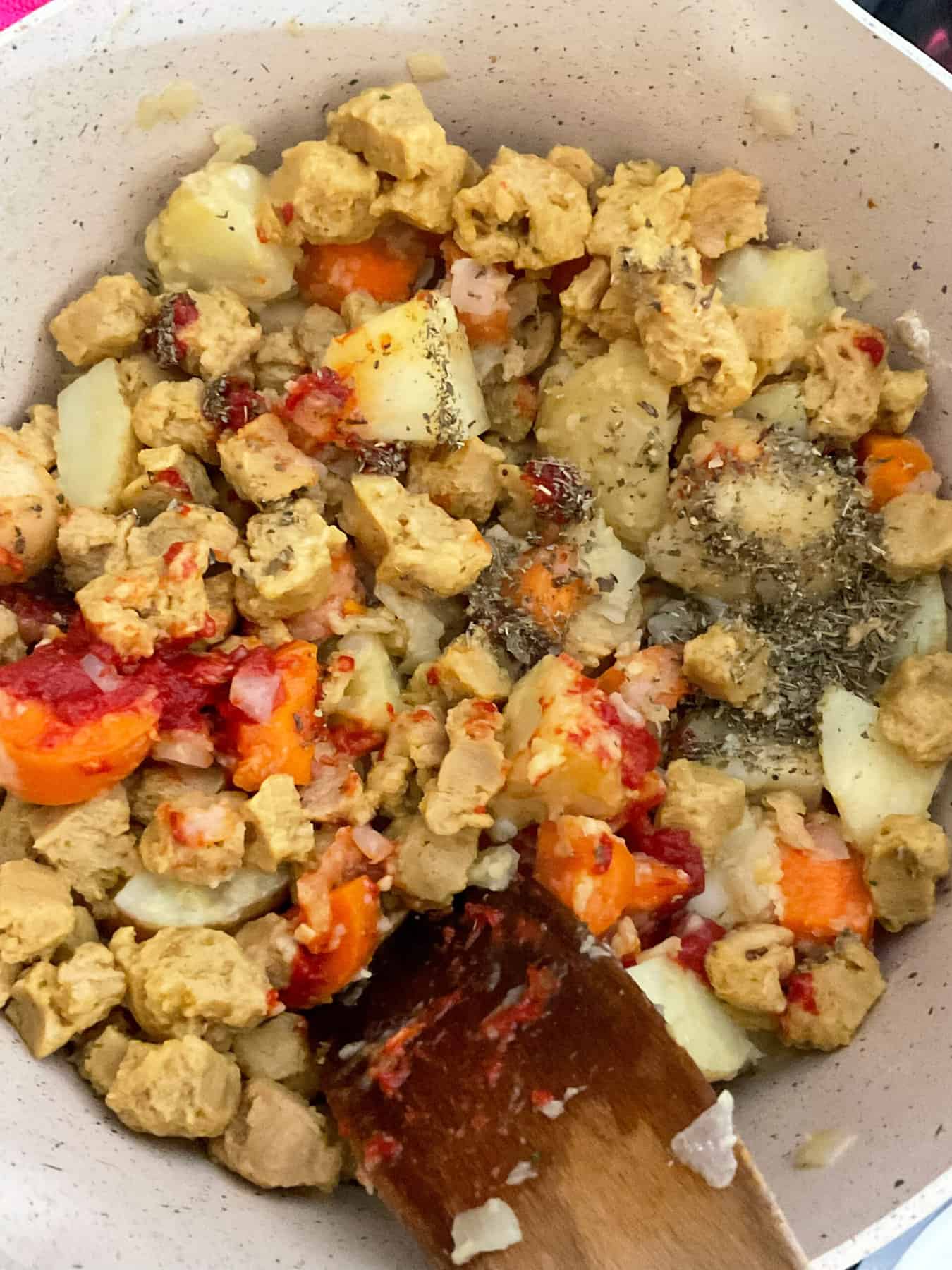 Vegan Meat and Potato Pie - Traditional Plant-Based Cooking