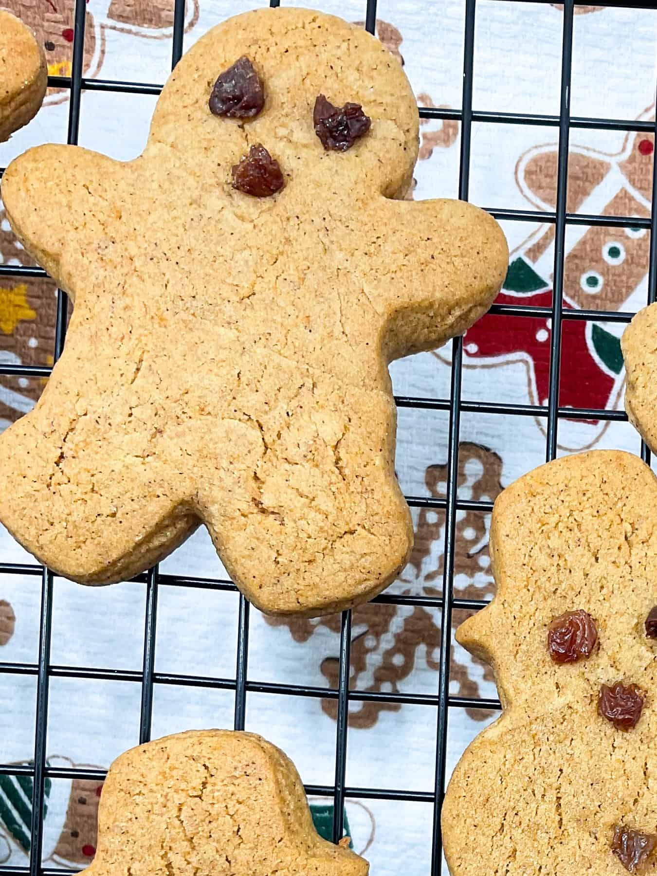 Vegan Gingerbread Men - Traditional Plant-Based Cooking
