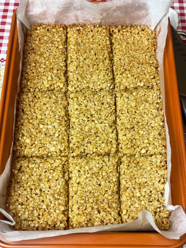 Traditional Scottish Teatime Flapjacks - Traditional Plant-Based Cooking