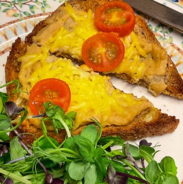 Vegan Welsh Rarebit - Traditional Plant-Based Cooking