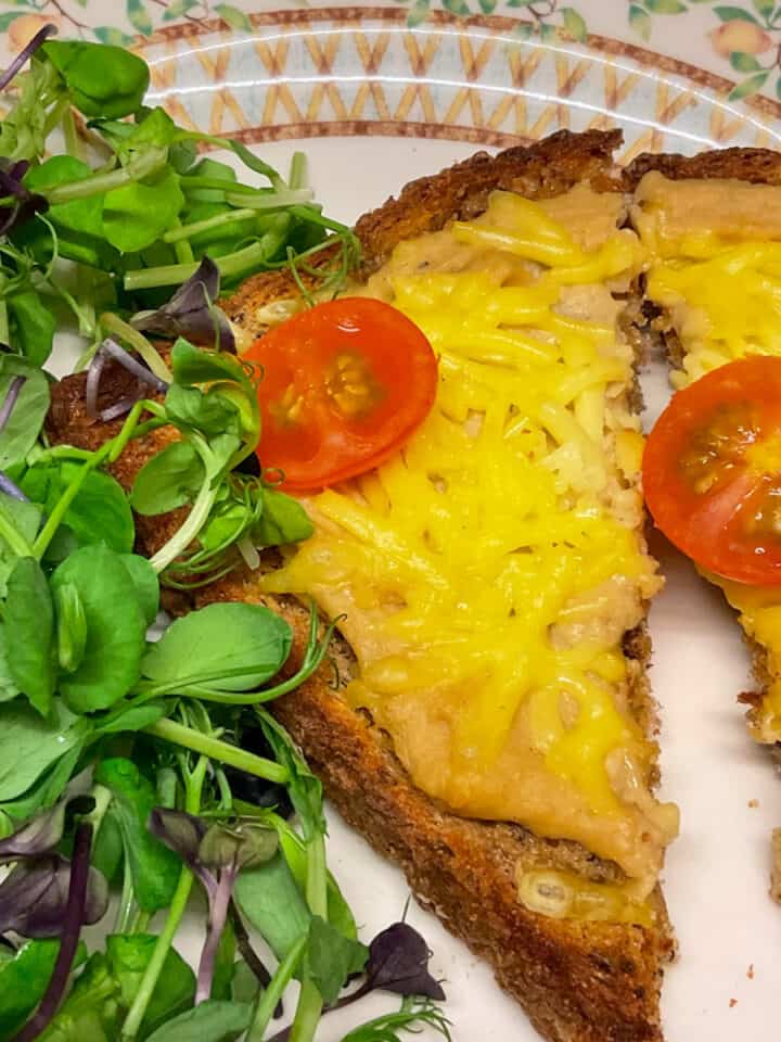 Vegan Welsh Rarebit - Traditional Plant-Based Cooking