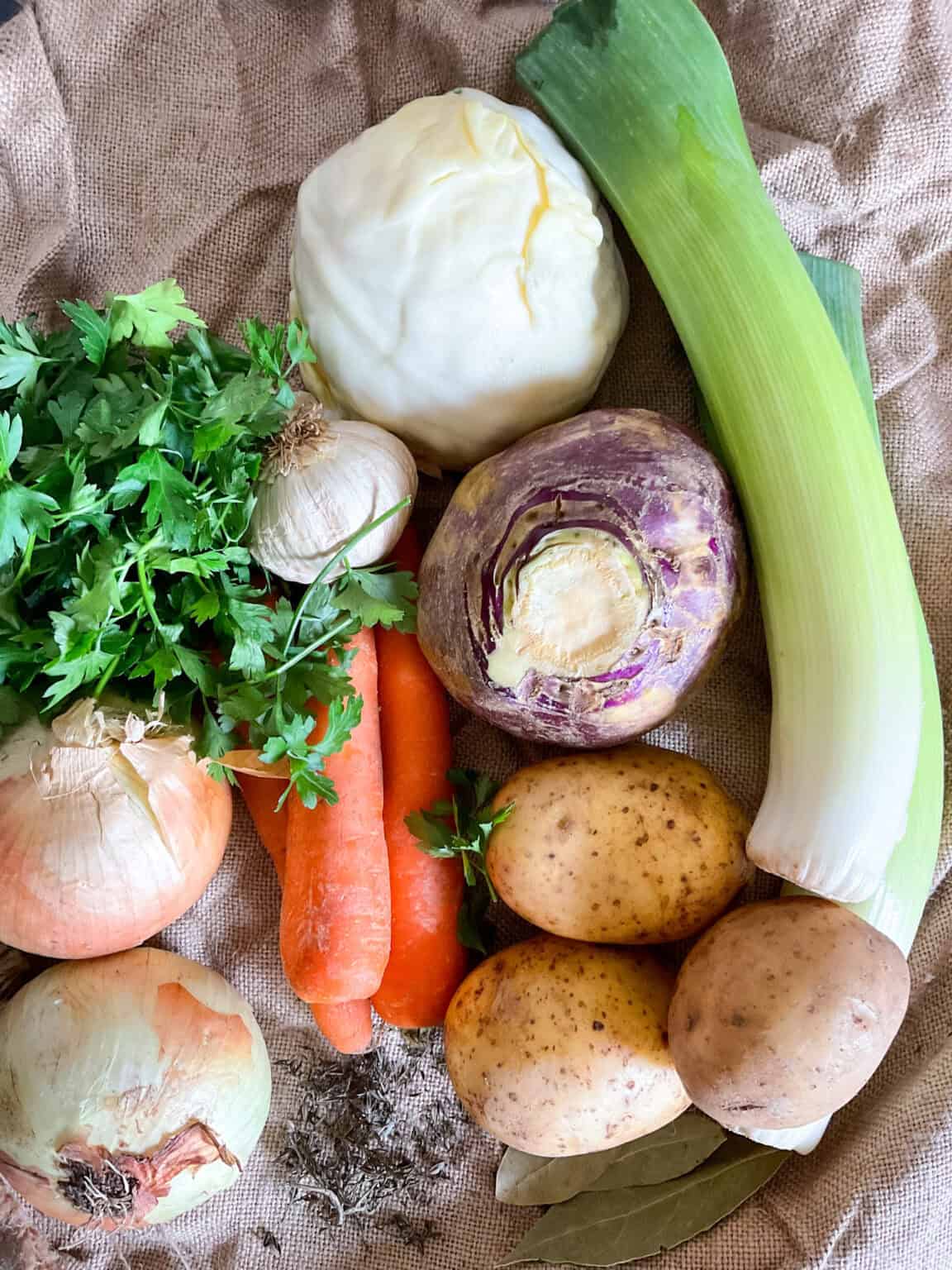 Winter Vegetable Pottage - Traditional Plant-Based Cooking